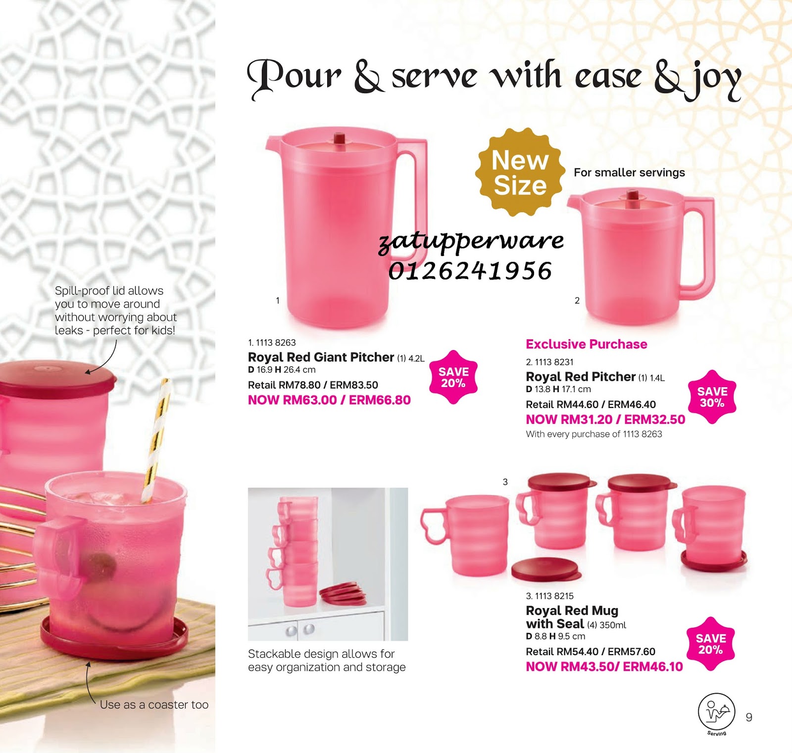 Za Tupperware Malaysia : Catalogue 1st May - 30 June 2018