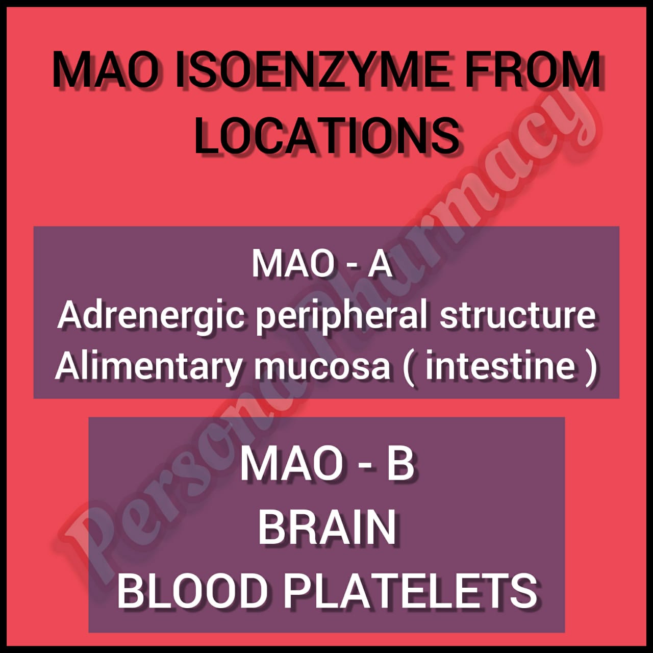 PHARMACOLOGY FLASH CARDS - PERSONA PHARMACY