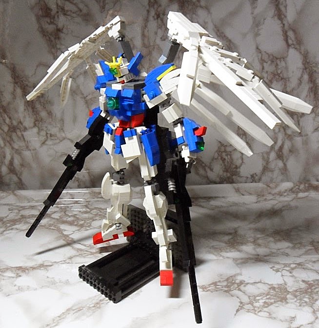 GUNDAM GUY: Gundam LEGO: Wing Gundam Zero Custom