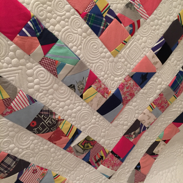 Rachael Dorr: Teacher Appreciation Gift: Quilt from Kids Clothes