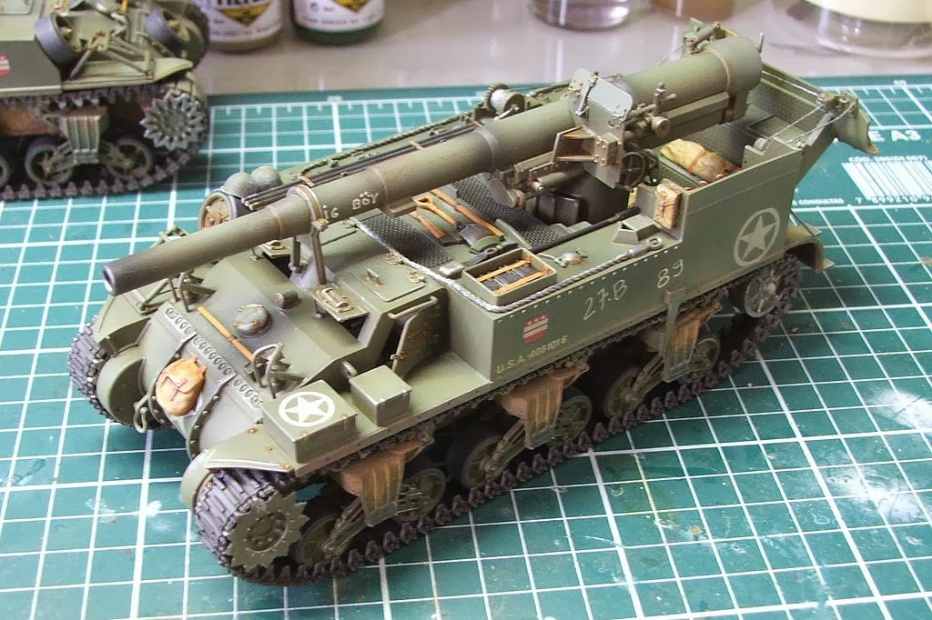 Panzerserra Bunker- Military Scale Models in 1/35 scale: M12 Gun Motor ...