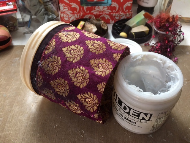 Linda Edkins Wyatt: Kuchi Upcycled Body Butter Storage Container