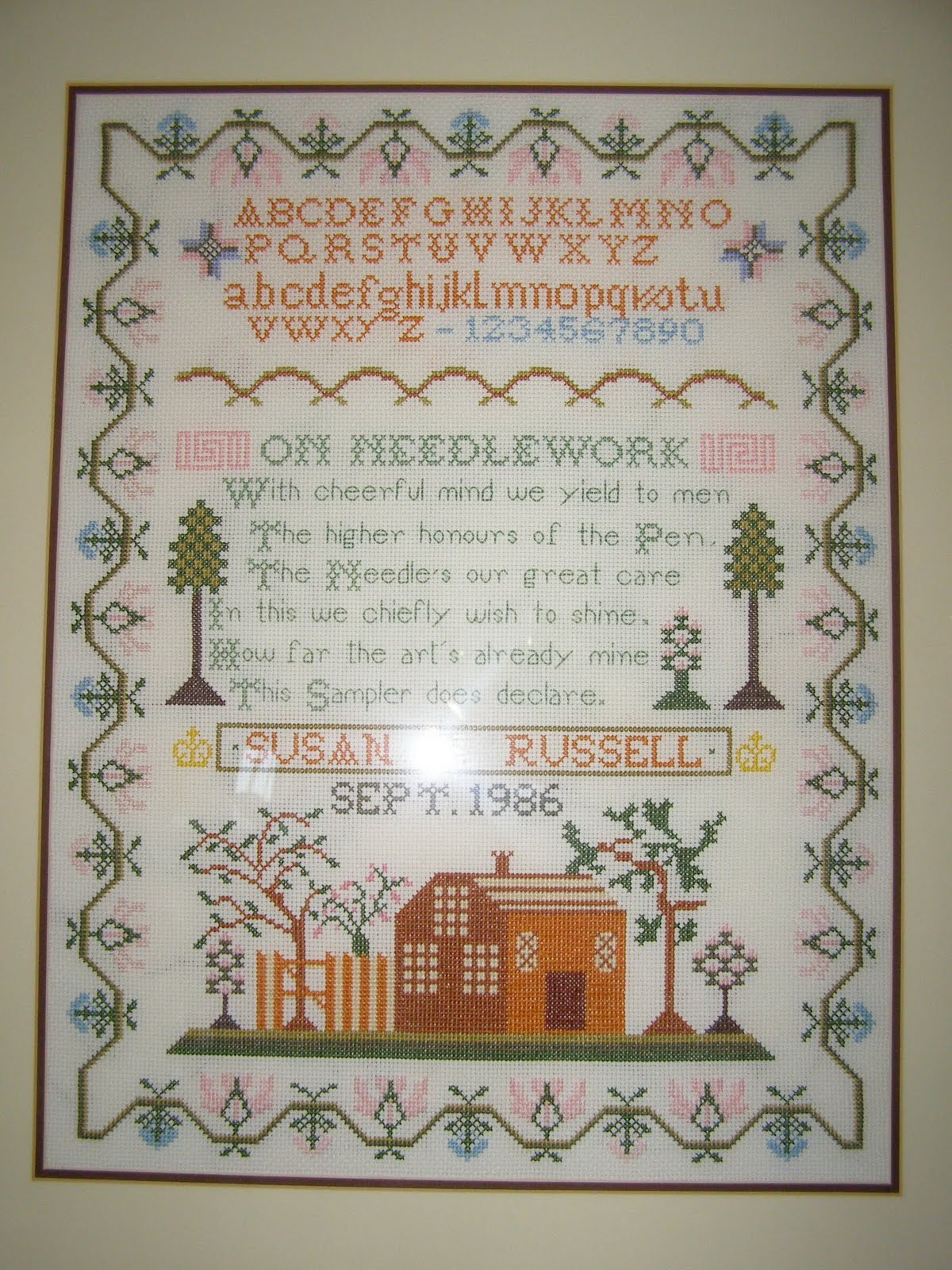 Simply Sue's Simple Diary: Some Finished Embroideries