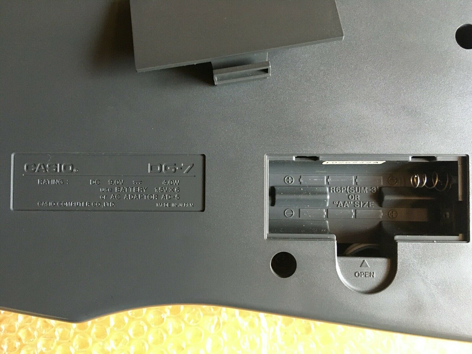 MATRIXSYNTH: CASIO DG-7 Digital MIDI Guitar Synthesizer