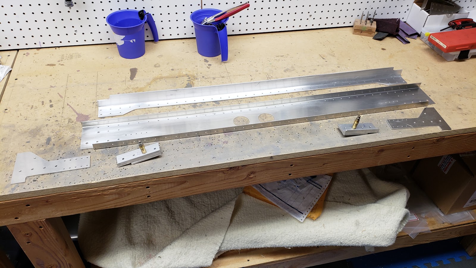 Paegelow's Waiex-B Build Log: Rear Wing Spar Carry-Through Assembly (3)