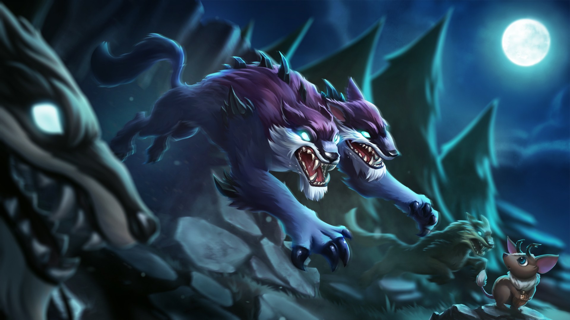 League of Legends - Murk Wolves | Criatura, Fotos de lobo, League of ...
