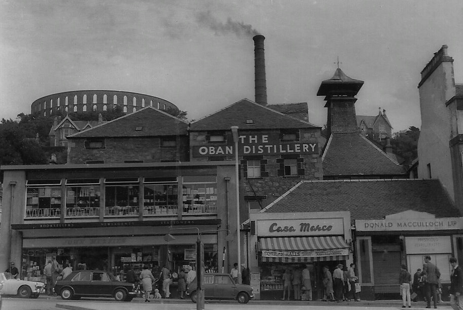 Europe by London Taxi: Scotland -August 1969 - Inveraray to Oban.
