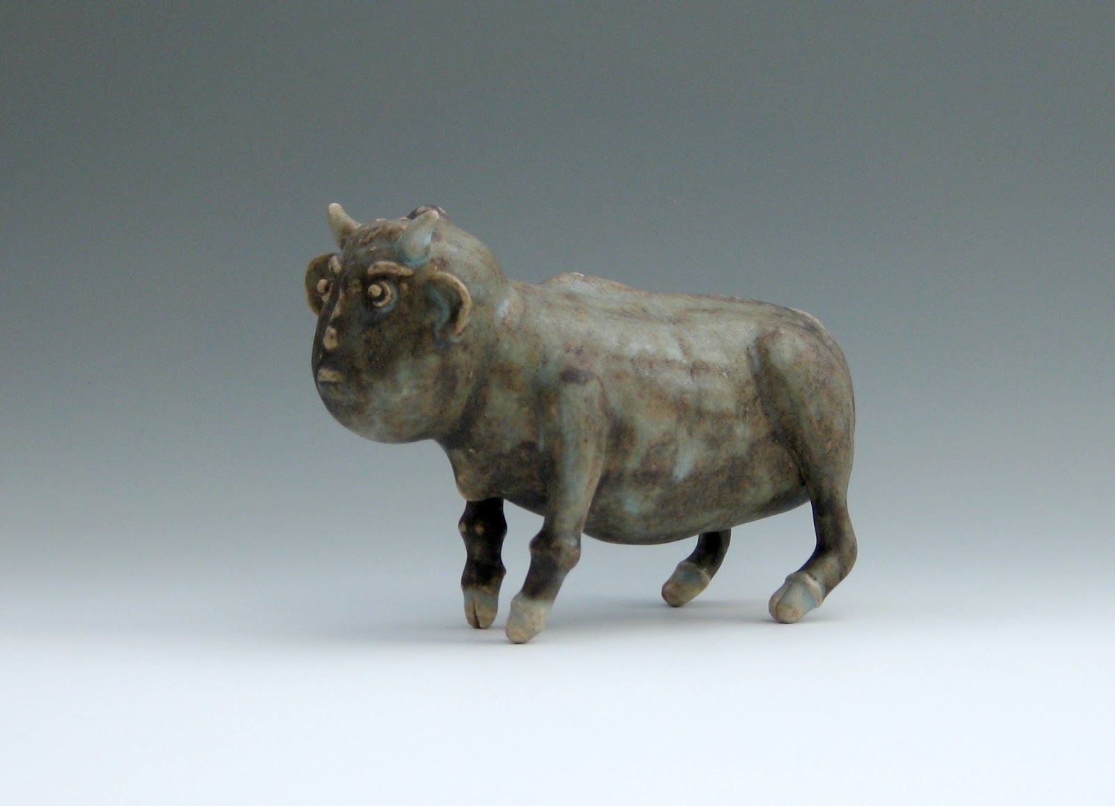 DoGoo - Contemporary Clay Idols: Rabbit, Minotaur and Storm.