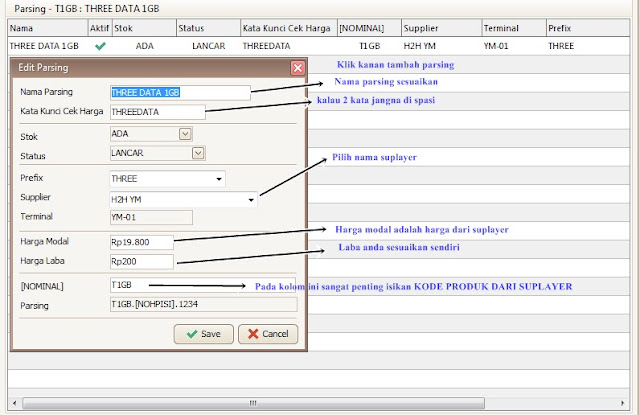 Cara Menambahkan Produk Pada Software Roket Pulsa | Untuk Belajar