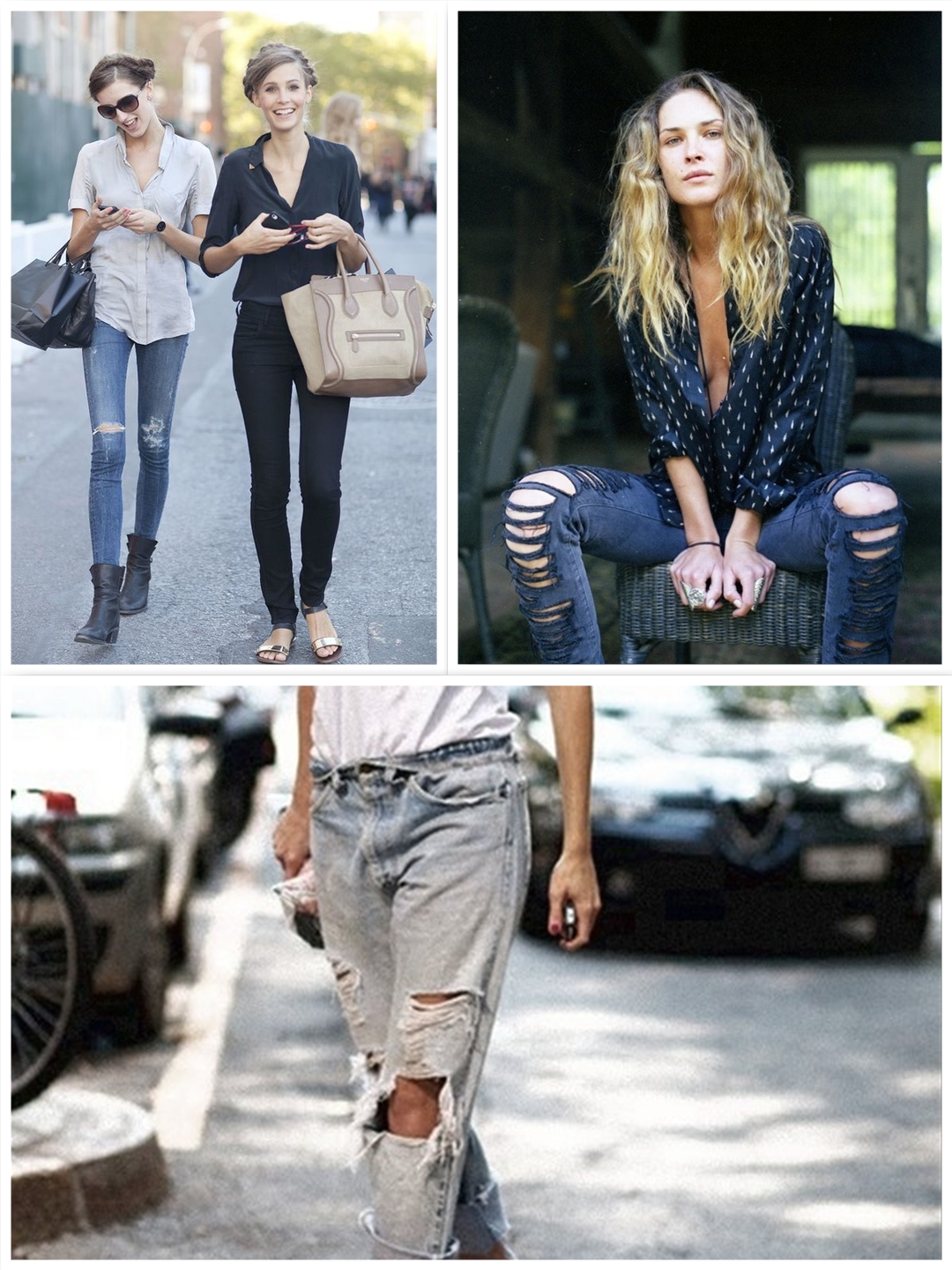 Trend alert: Ripped Jeans