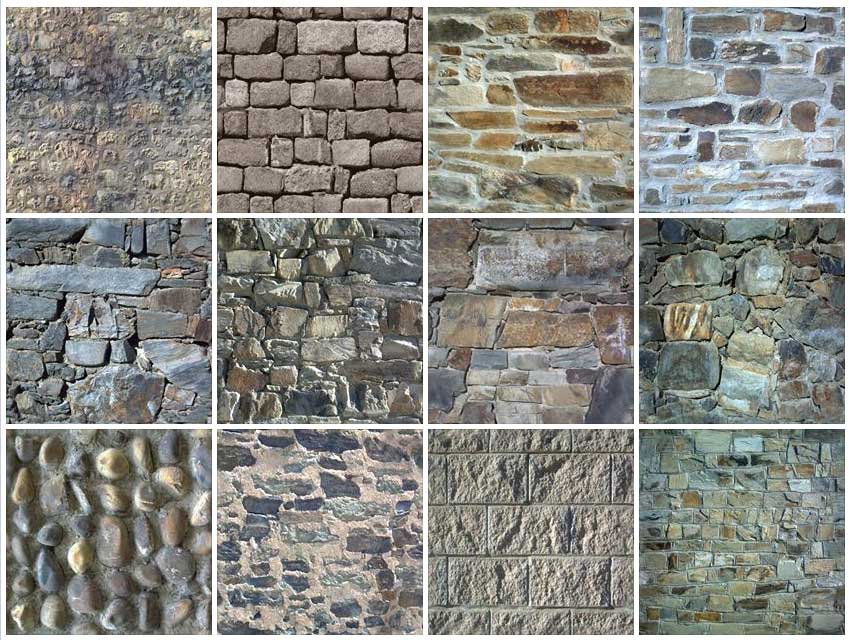 SKETCHUP TEXTURE: TEXTURE STONE WALLS, MASONRY