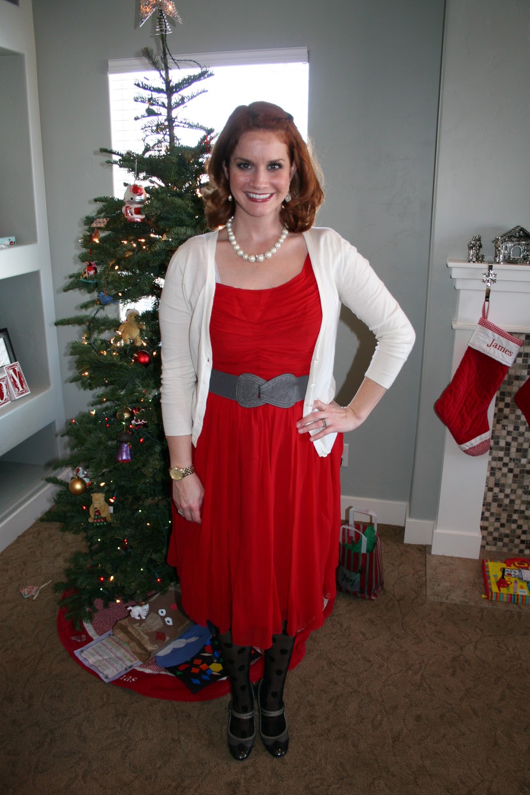 Tricia's Take: OOTD- Red for Christmas!