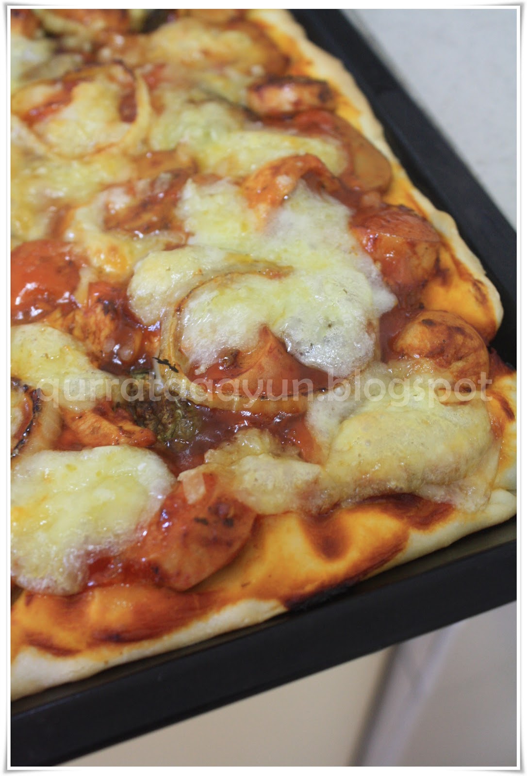 Life is a Constant Battle: Master Pizza Dough dan Pizza filling