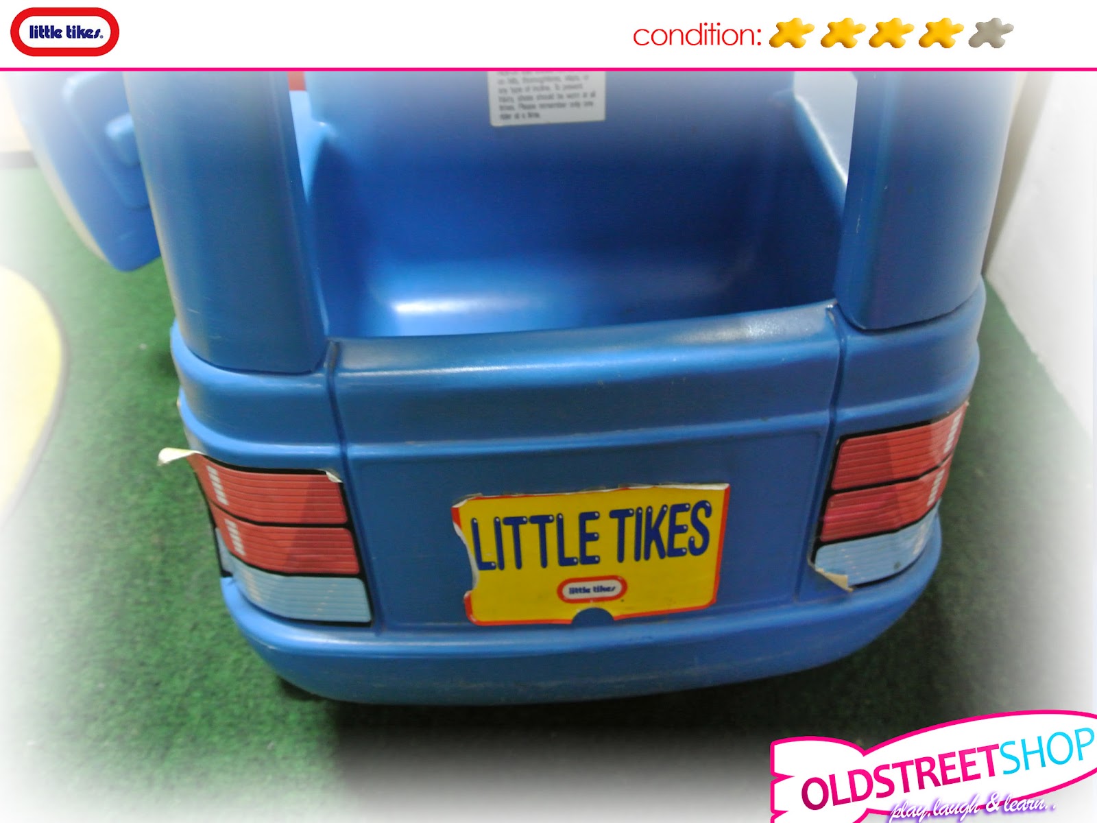 oldstreetshop: Little Tikes Blue Van