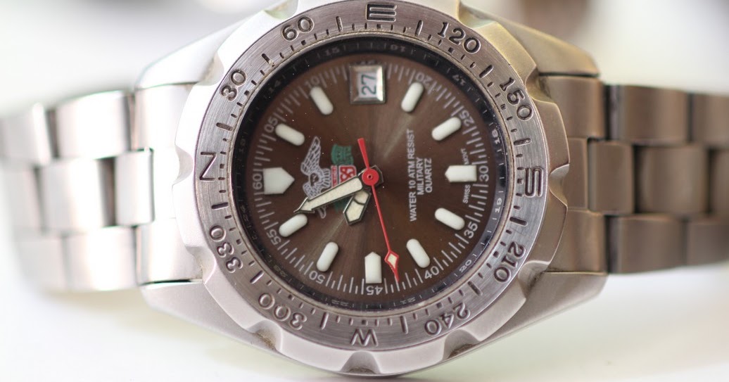 sale $ koleksi jam: MIL EAGLE MILITARY WATCH (THC 1992 USA) QUARTZ ...