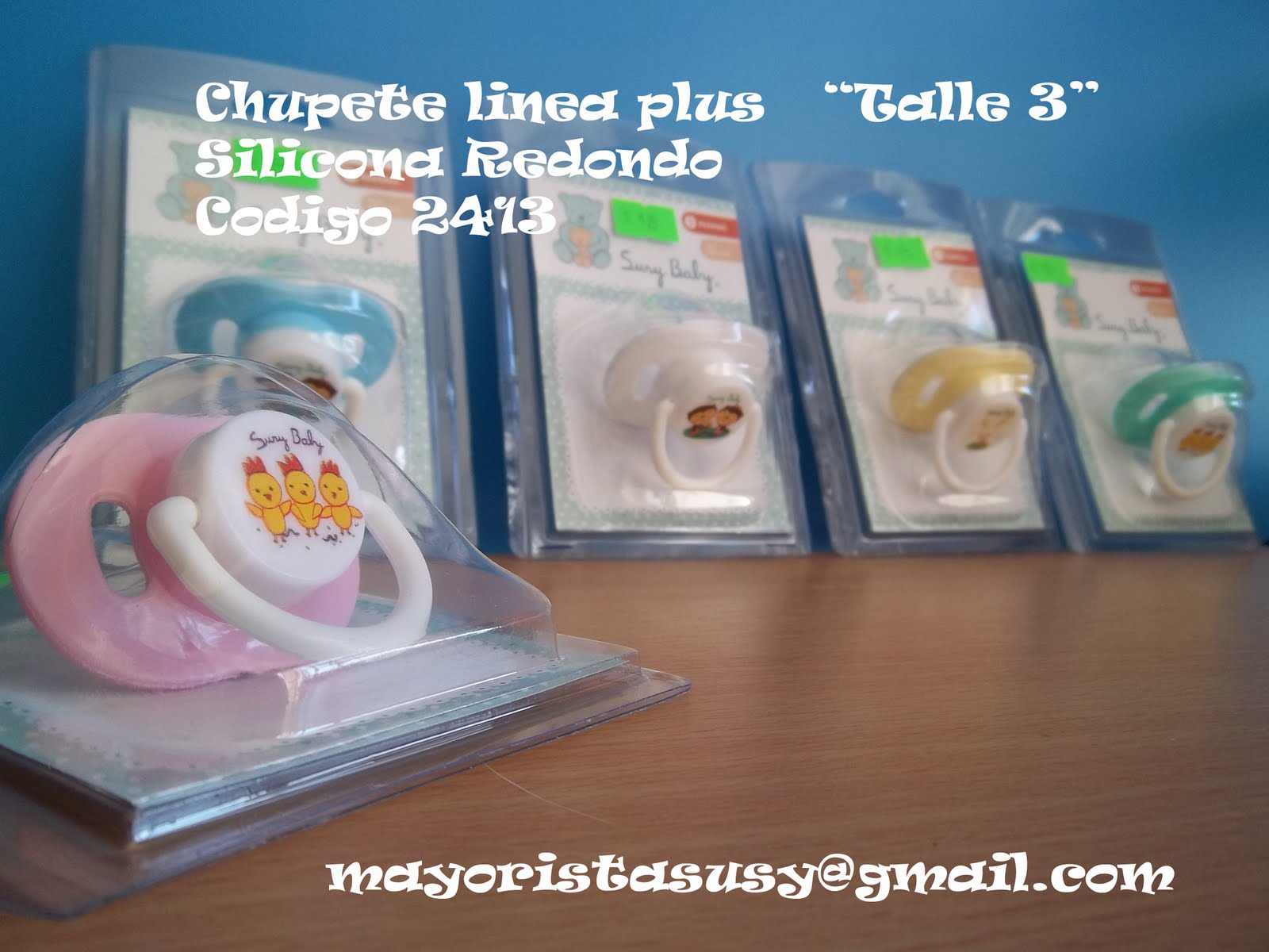Productos: Chupetes Susy Baby