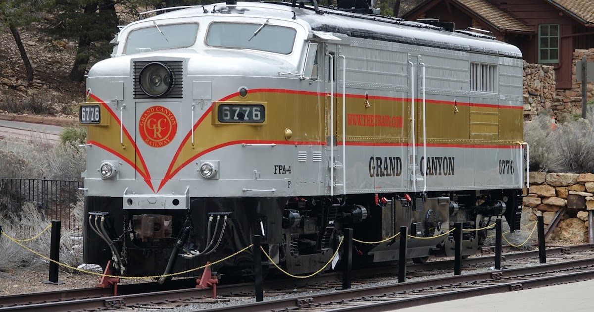 Blair's 鐵道攝影: 大峽谷鐵道柴電機車 FPA-4 6776 Grand Canyon Railway FPA-4 6776 ...