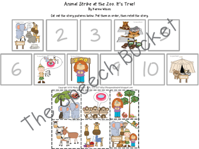 The Speech Bucket: A strike at the zoo? Not during our zoo trip!