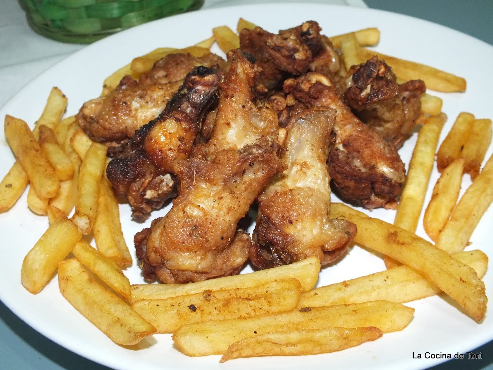 Alitas de Pollo Fritas