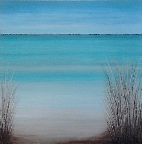 Brian Billow Contemporary Art: Contemporary Seascape Art "SEASCAPE WITH ...