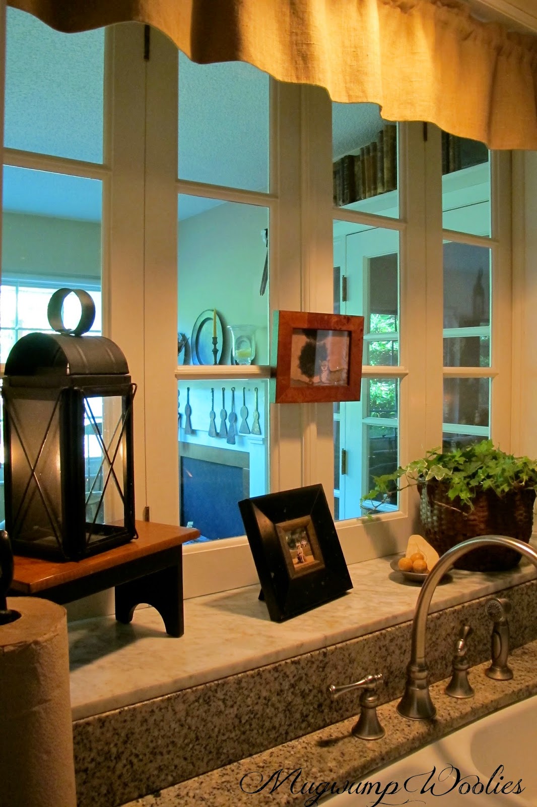 Mugwump Woolies: January Kitchen Window