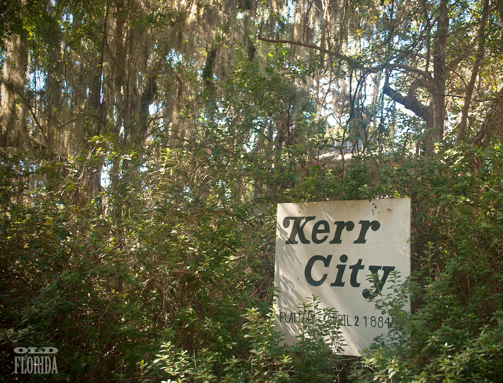 Old Florida: Ghost town in the woods: Kerr City