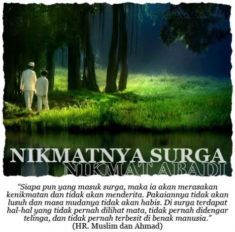 Gambaran Syurga menurut al-Quran & as-Sunnah. | Rukun Iman