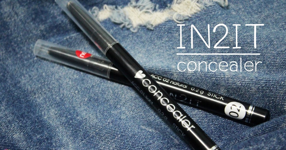 Ploy Review: รีวิวคอนซีลเลอร์ IN2IT Acne Care & Concealer Stick ปิดรอย ...