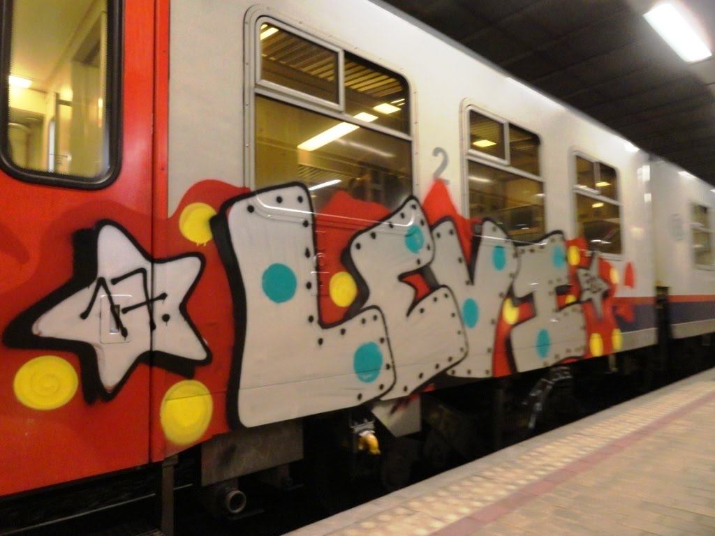 RALR RALR RALR ! Art on Train