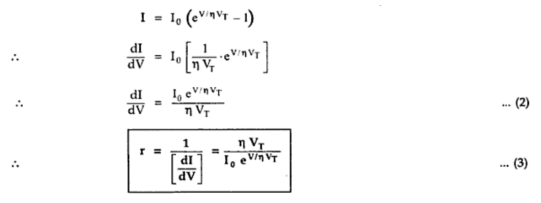 Mathematical Expression for the Dynamic Resistance - LEKULE