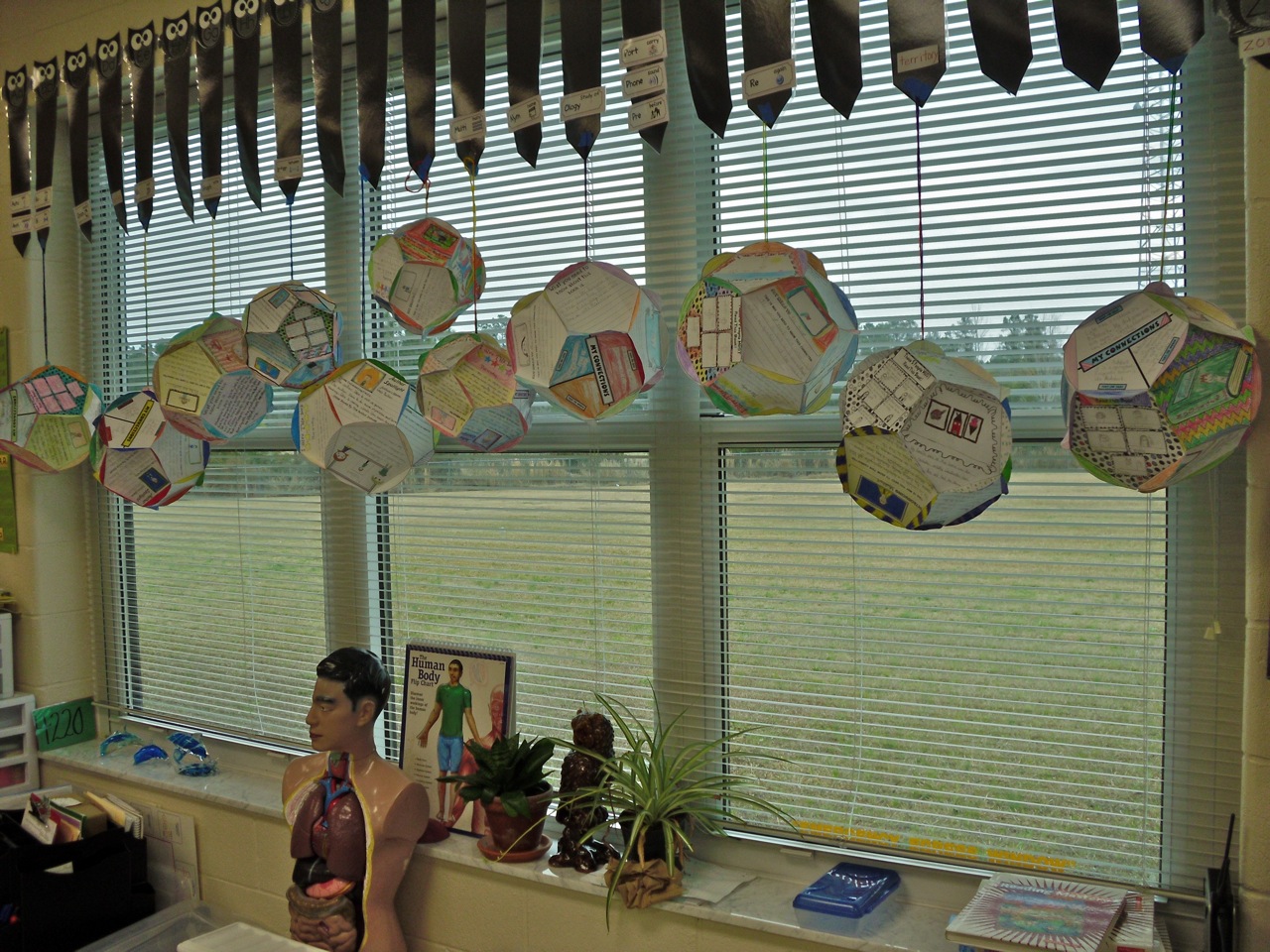 Teaching By the Sea: The Most Amazing Dodecahedron Book Report Project ...