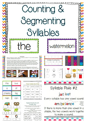 Counting and Segmenting Syllables | Primary Junction