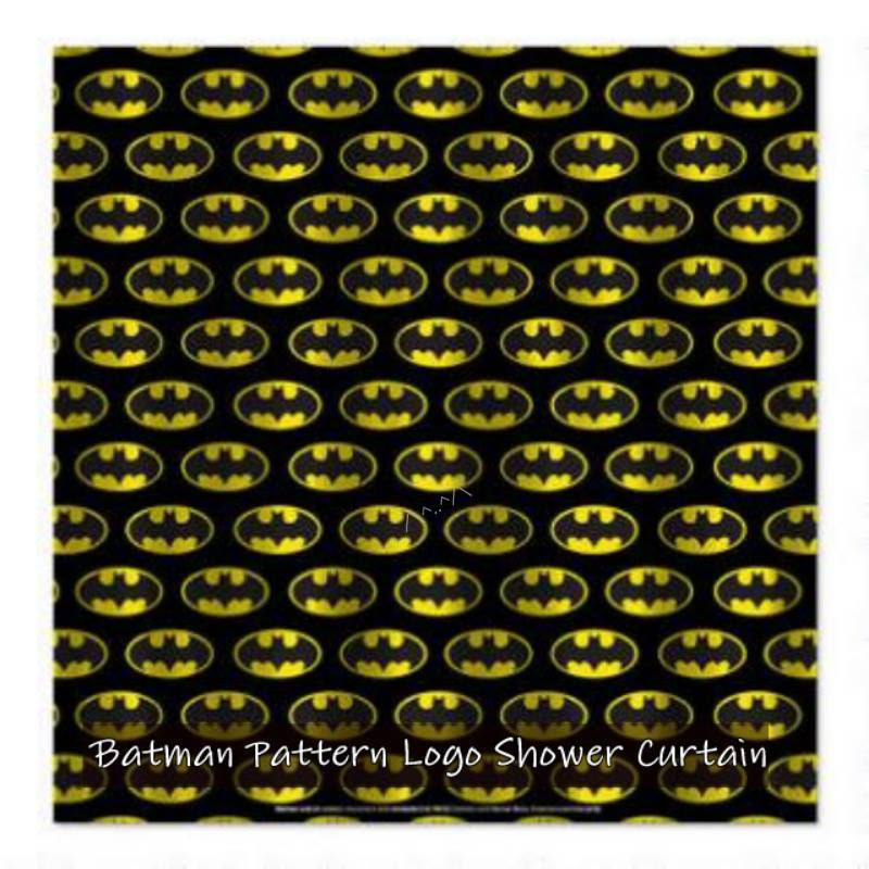 Batman Logo Shower Curtain