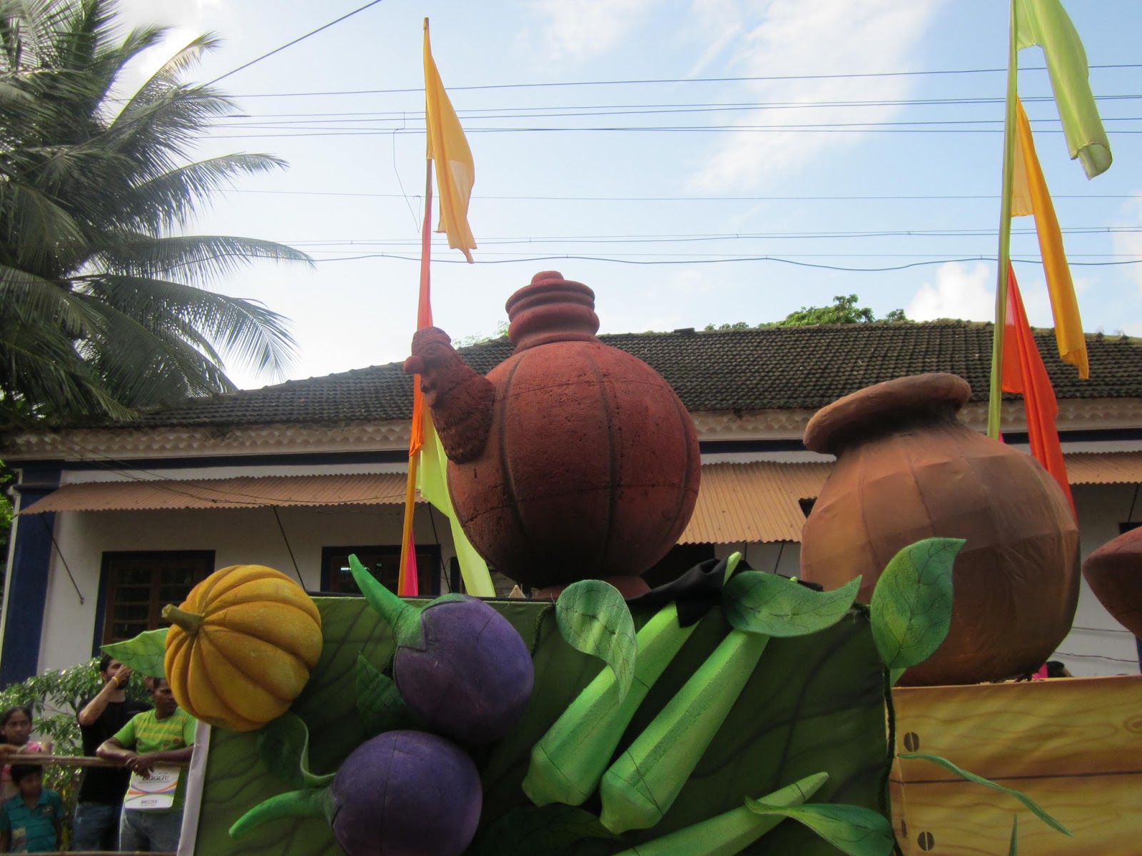 Goan Festivals: Bonderam : Festivals of Flags at Divar Goa