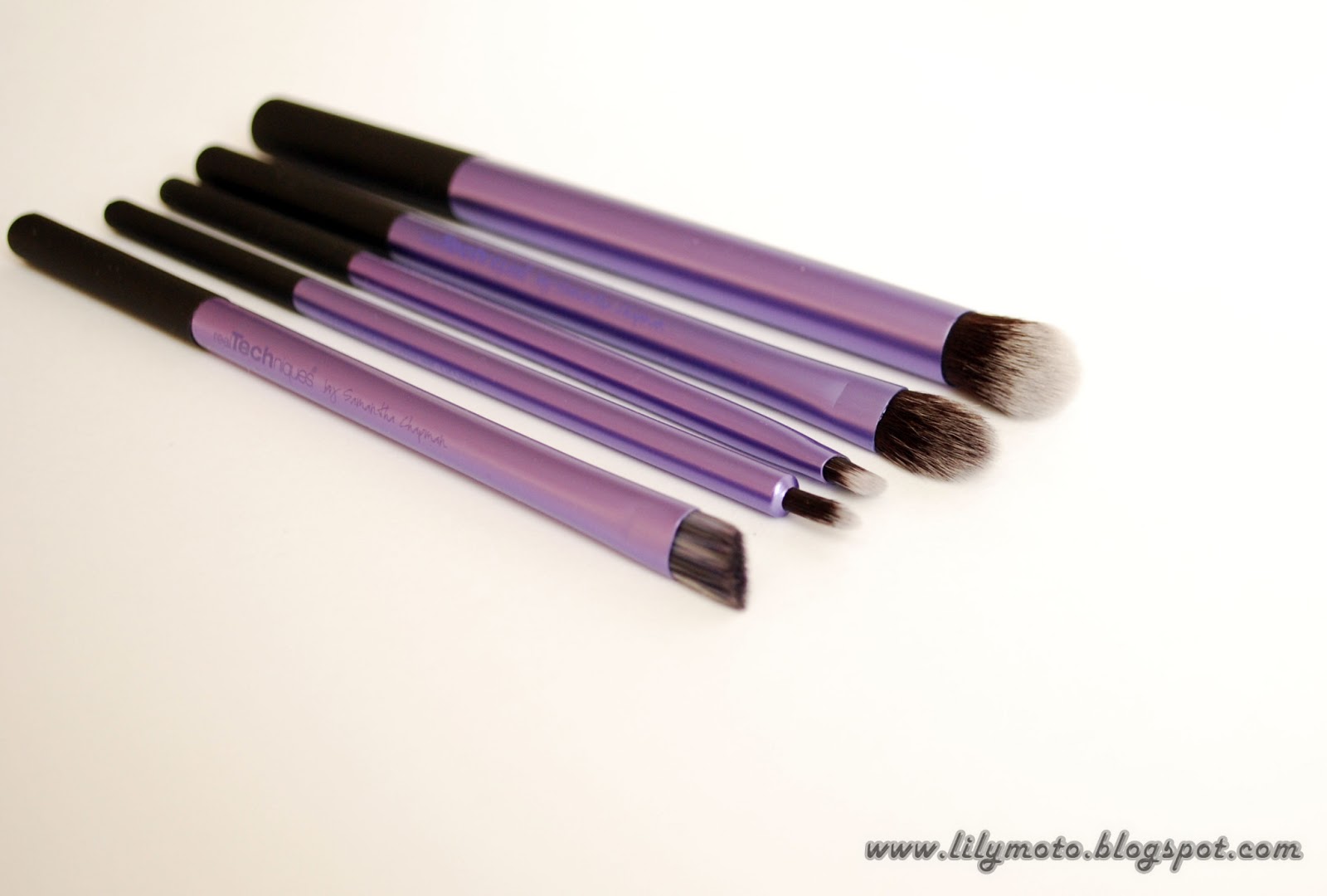 GLORYlook: Обзор набора из 5 кистей для глаз Starter set от Real Techniques