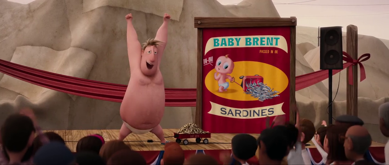 nomnomMovies: #Cheeseburger rain from Cloudy with a chance of meatballs