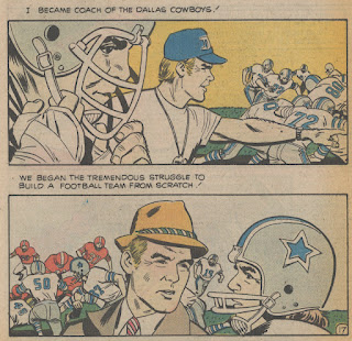 Texas Pop Culture: Tom Landry: The Comic Book