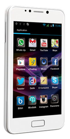 Gadget: Polytron W2500: Ponsel Dual Core, Layar 5 Inch