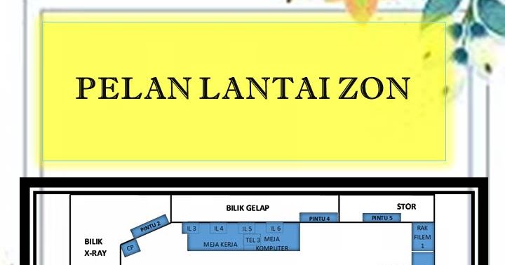 EKSA KK BUKIT MINYAK: PELAN LANTAI ZON