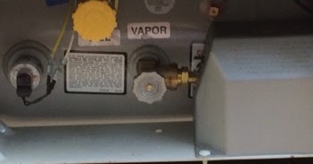 The conFUSEd RVer: I Have Gas - Filling Up the Propane Tank in the Fuse