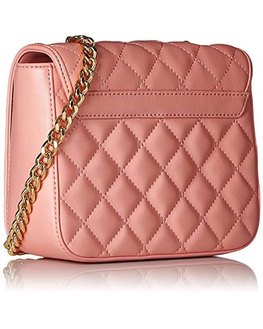 Buy Shoes and Bags UK: Love Moschino Pretty Pink Gold Shoulder Bag ...