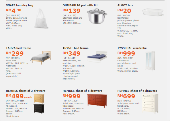 IKEA 7月份最新促销活动！10 July - 6 Aug【附上促销价格列表】 - Leesharing