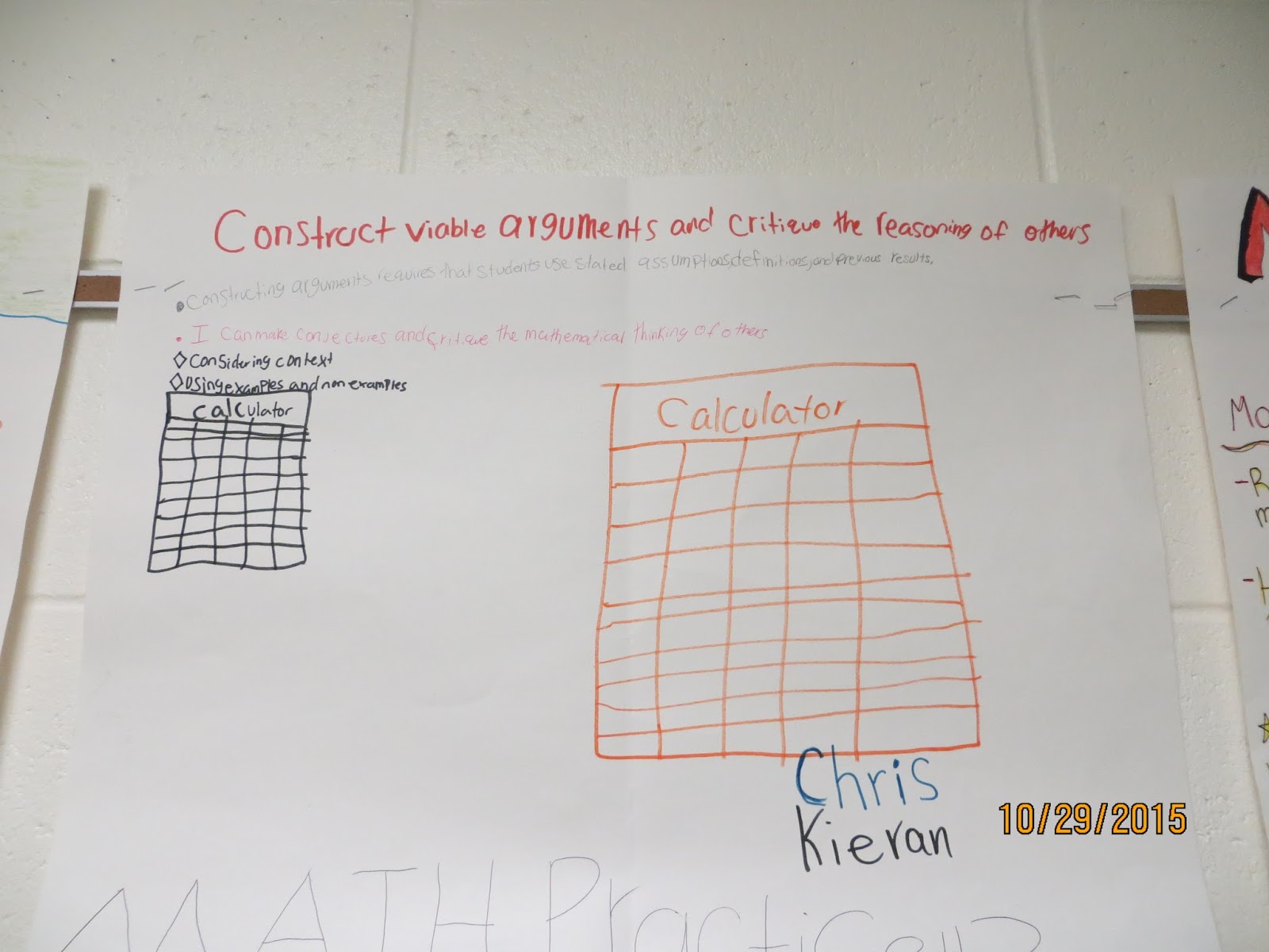 Mrs. Wagner: Math Practice Posters -- 8th grade Mathematics
