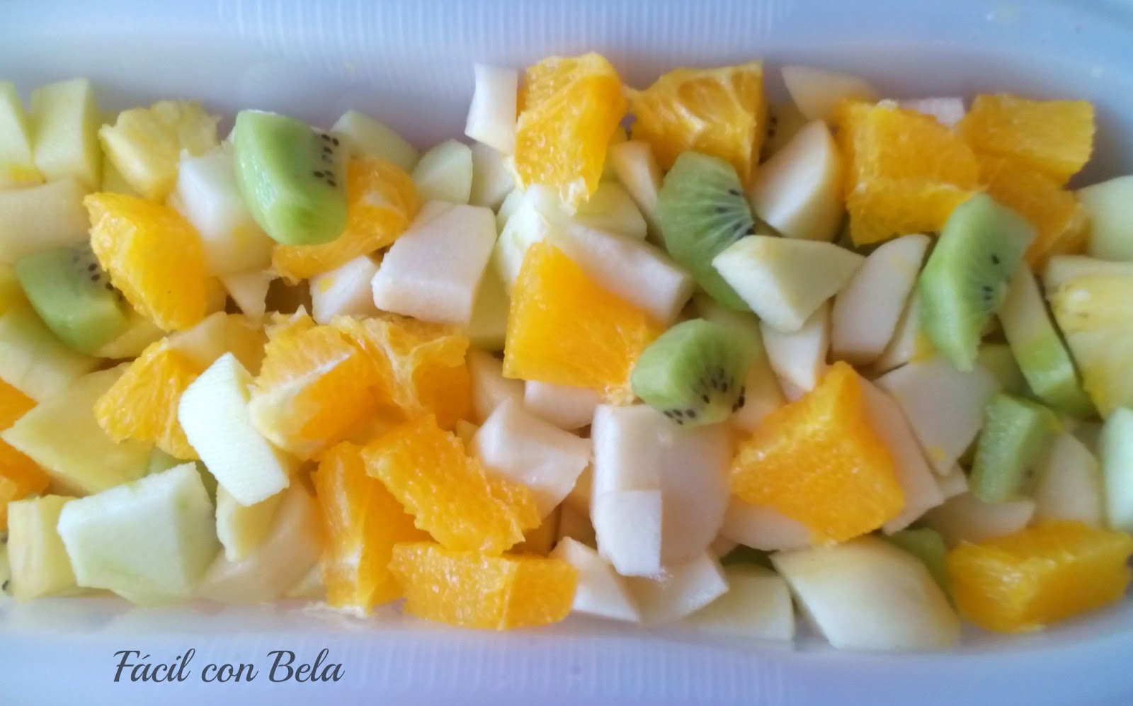 Ensalada de Frutas o Macedonia de Frutas - Recetas Fácil con Bela