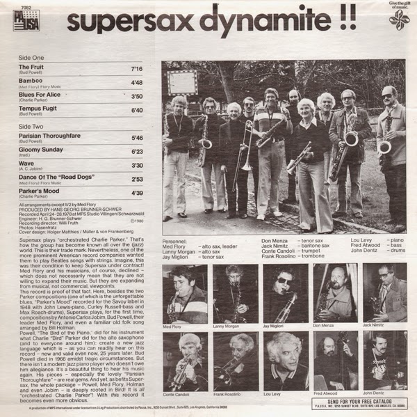 Unearthed In The Atomic Attic: Dynamite - Supersax
