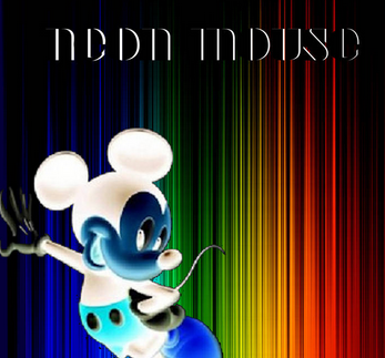 Faust's Study: Neon Mouse!