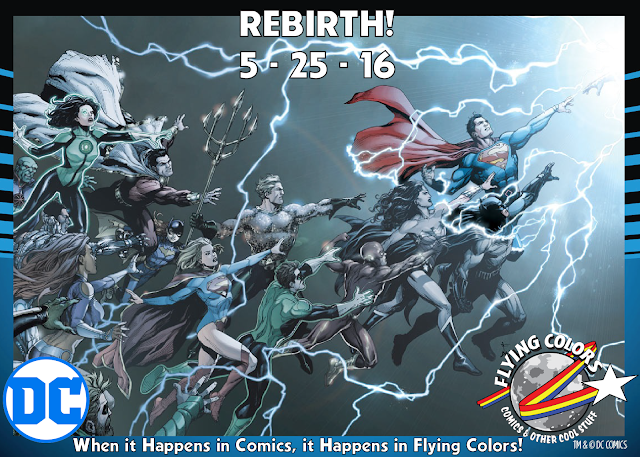 Flying Colors News and Views: DC Universe Rebirth!