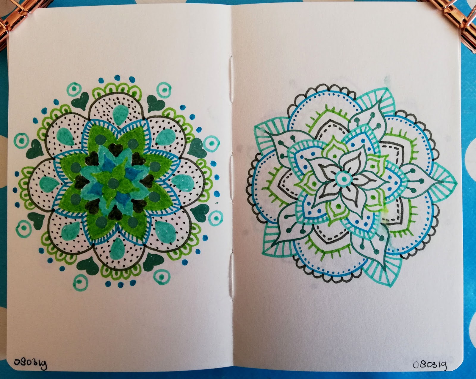 Caatje's Artsy Stuff: Tiny Mandalas