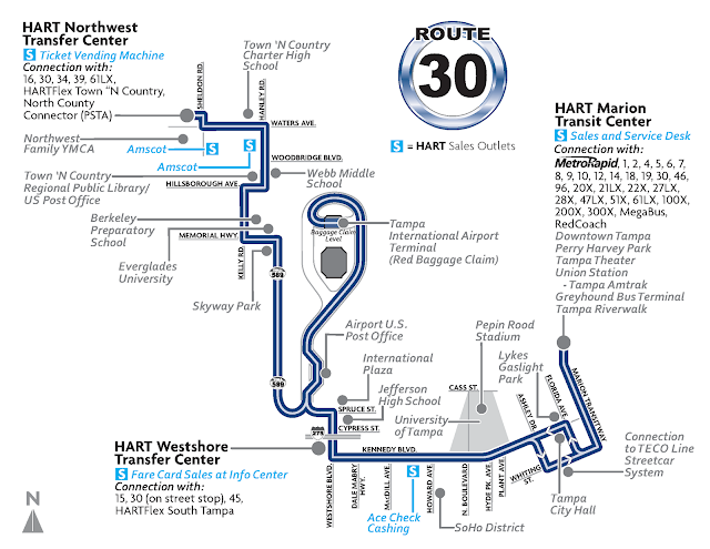 In Transit - The Official HART Transit Blog: Route of the Week: Route 30