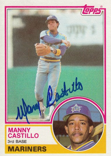 Daily Autograph: Manny Castillo